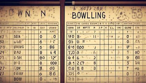 Basics Of Bowling Scores