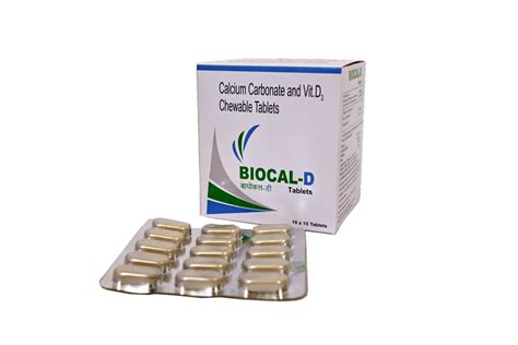 Blocal D Tab Calcium Carbonate And Vitamin D3 Table At Rs 156 Box