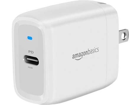 Amazonbasics W Gan Usb C Wall Charger With Pd