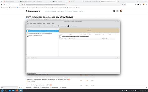 Win11 Installation Does Not See Any Of My 2 Drives Framework Laptop 16 Framework Community