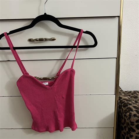 Zara Pink Top Zara Pink Barbie Top Vintage Depop