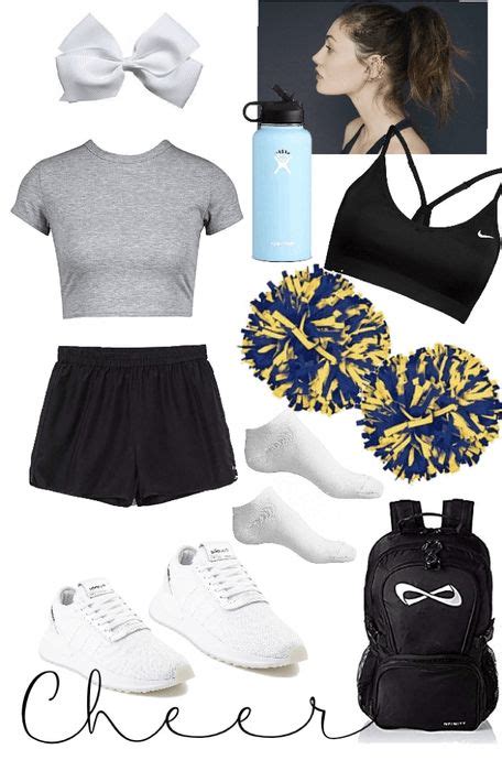 Cheer Outfit Shoplook Cheer Outfits Cheerleading Outfits Cheer