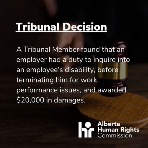 Alberta Human Rights Commission On Linkedin Ahrdecision Humanrights