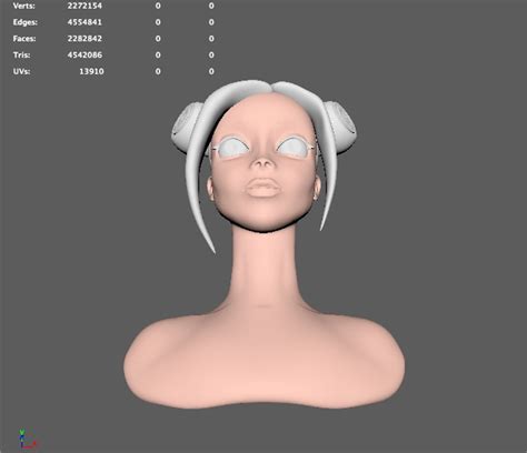 3d Stereo Girl Model Turbosquid 1331012