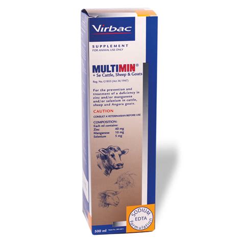Virbac Multimin Se Cu Cr Cattle 500ml Morvet Animal Care