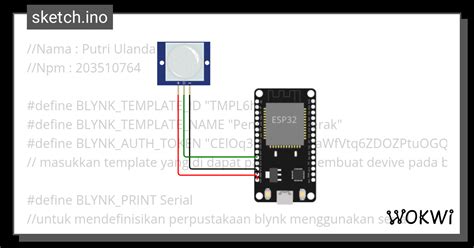 Putri Ulandari Wokwi Esp32 Stm32 Arduino Simulator