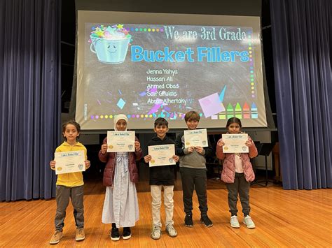 Bucket Filler Celebration Miller Elementary