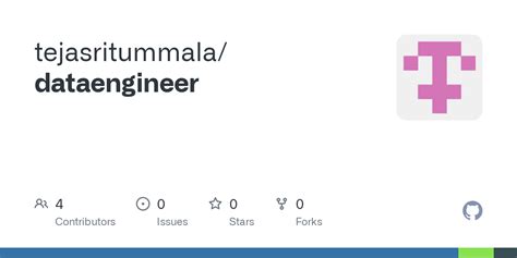 GitHub Tejasritummala Dataengineer