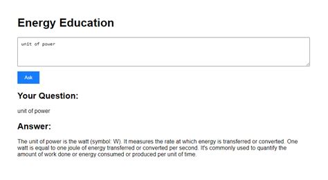 Building An Interactive Energy Education Web App With Gpt 3 And Flask