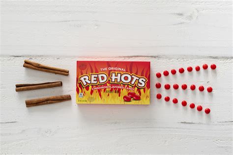 Red Hots Original Cinnamon Flavored Candy Fiery Taste Perfect For