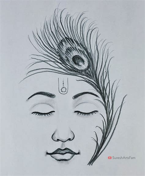 Pencildrawing Howtodraw Pencilsketch Krishna Lordkrishna