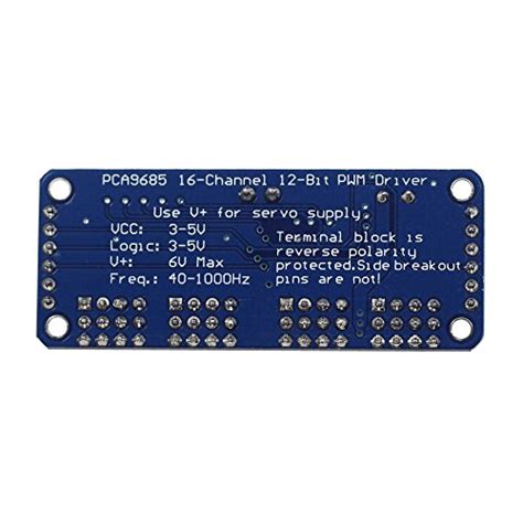 SunFounder PCA9685 16 Channel 12 Bit PWM Servo Driver Compatible With