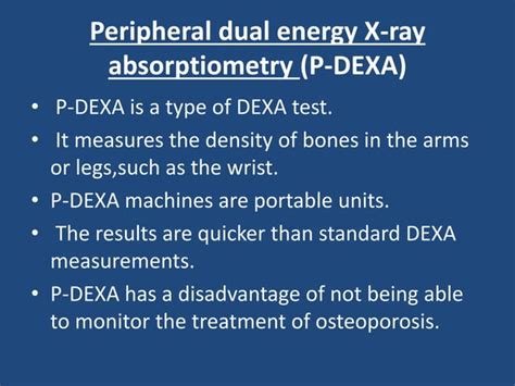 Bone Mineral Density Bmd Test Pptx