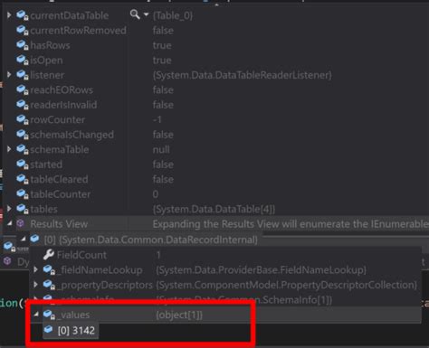C Assign Value From Dynamic Data Reader To Variable Stack Overflow