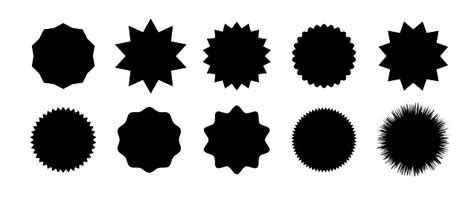 스타버스트 말풍선 Starburst 블랙 가격 스티커 햇살 아이콘 블랙 선버스트 플랫 빈티지 가격표 스티커 벡터 가격에 대한 스톡 벡터 아트 및 기타 이미지 Istock