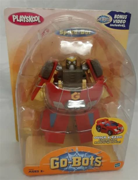 Playskool Go Bots Figura Trasformabile Speed Bot Racer Trasformabile