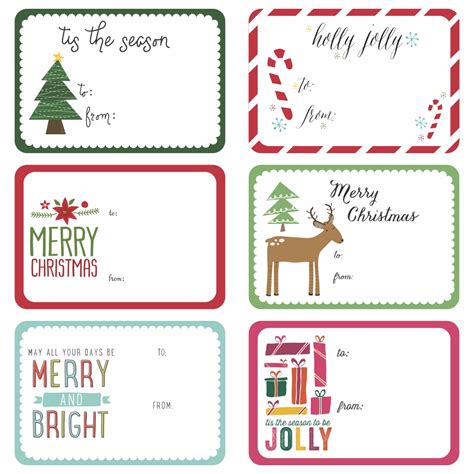 Fun Christmas T Tag 10 Free Pdf Printables Printablee