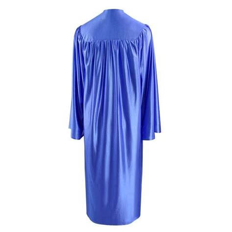 Shiny Royal Blue High School Gown Gradshop
