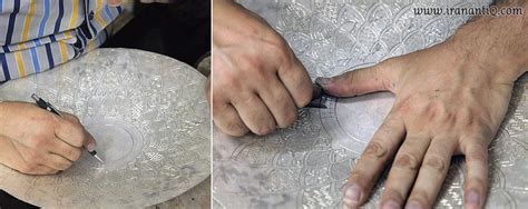 هنر حکاکی روی فلز