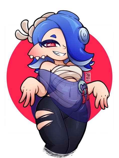 Tropzaruno Shiver Deep Cut Outfit Splatoon Shiver Splatoon Nintendo Splatoon Series