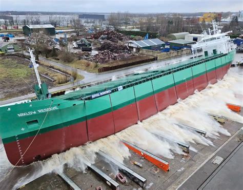 Fifth Eco Trader For Arklow Shipping Launched With Just Two More