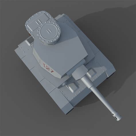 3d Model Collection Cartoon Tanks Vr Ar Low Poly Cgtrader