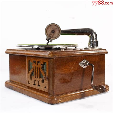 魔都洋货1930年代日本古董老式78转手摇留声机黑胶唱片机音质良 老唱机 留声机 7788旧货商城 七七八八商品交易平台 7788