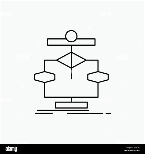 Flowchart Arrow Block Stock Vector Images Alamy