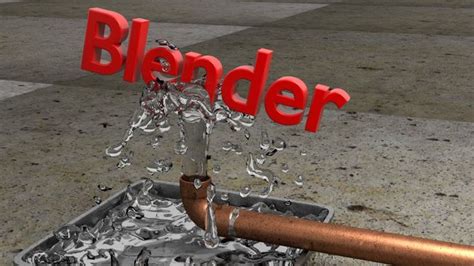 Blender Tutorial Water Balancing Text Animation Blender Tutorial Blender Text Animation