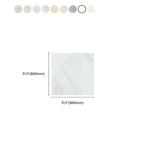 Square Floor Tile Texture Pattern Straight Edge Design Floor Tile Grey 9 Pieces Floor Tiles