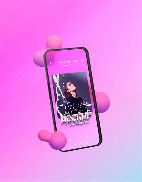 Premium Psd Glassmorphism Presentation Mockup