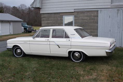 1964 Ford Fairlane 4 Door Sedan 170 Special Six Cu In One Barrel Carb