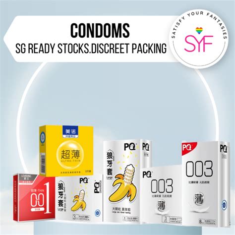 Sg Ready Stock Dotted Ultra Thin Condoms For Your Partners Pleasure