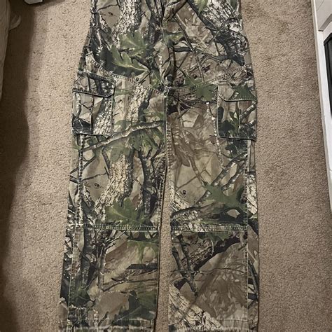 Baggy Realtree Camo Cargo Pants Camo Size Depop