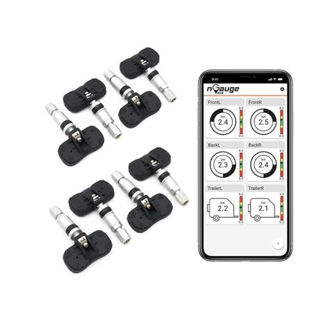 Internal Tyre Pressure Sensors 6 Wheel Tpms Ngauge 4x4