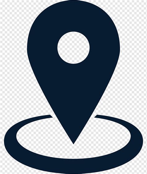 Иконка геолокации с множеством фото