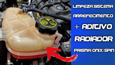 Limpeza Sistema De Arrefecimento Prisma Onix Spin YouTube