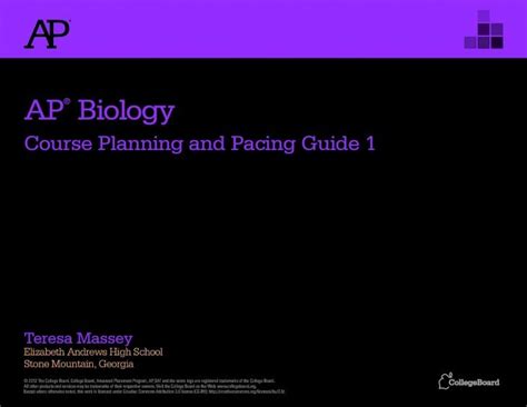 Pdf Course Planning And Pacing Guide 1 Unauthorized · Pdf File® Biology Course Planning And