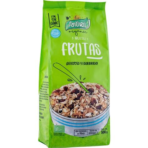 Comprar Organic Bio muesli con frutas ecológico bolsa g SANTIVERI Supermercado