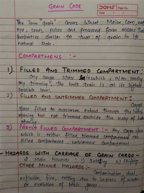 3 Function 2 Grain Code Handwritten Pdf
