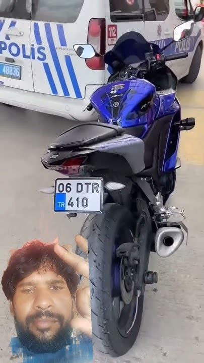 Biker Motovlog Mt15 Motorcycle Cop Police Love Short Vidioviral Youtube