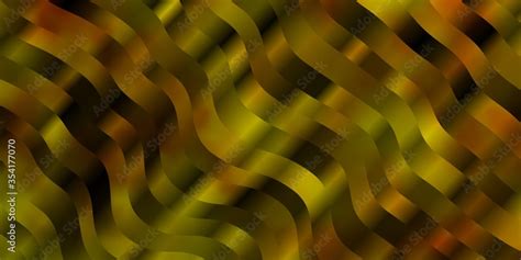 Light Green Yellow Vector Backdrop With Circular Arc Bright Illustration With Gradient