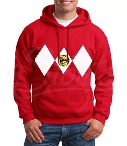 Sudadera Roja Con Gorro Diseño Power Ranger Red en venta en Iztacalco Distrito Federal por sólo