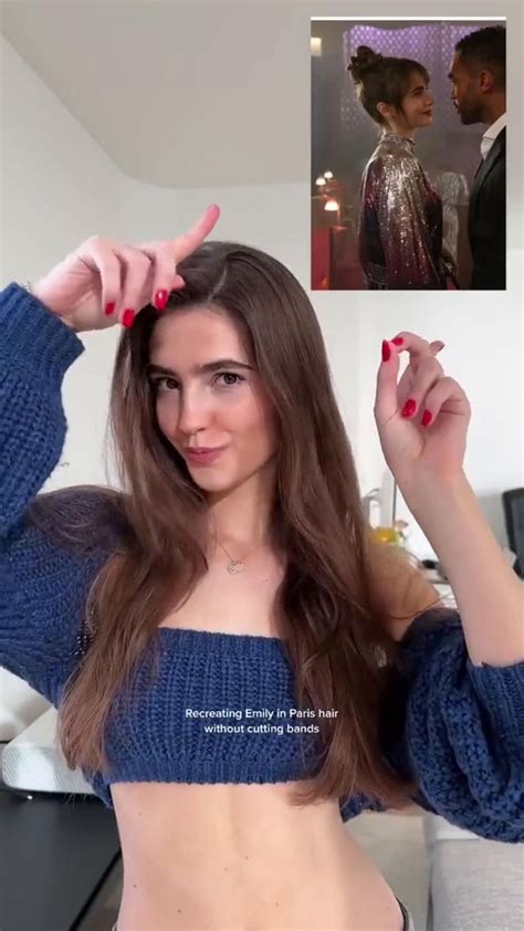 Recreate This Gorgeous Emily In Paris Hairstyle Without Getting Bangs