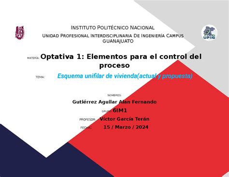 Esquema Unifilar De Viviendaactual Y Propuesta Instituto