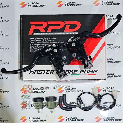 Jual MASTER REM RADIAL RPD SET KANAN KIRI 17 MM 16 MM 17 MM 15 MM