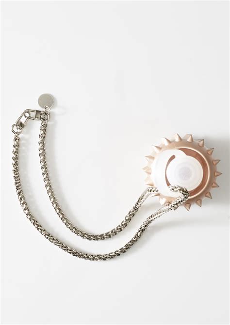 Silver Lara Face Mask Chain Patricia Field Artfashion