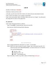 Web Development Lab List Table Styles Tutorial Course Hero