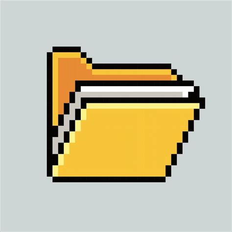 Pixel Art Folder Icon