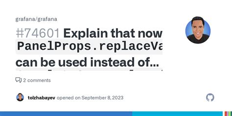 Explain That Now `panelpropsreplacevariables` Can Be Used Instead Of `templatesrvreplace